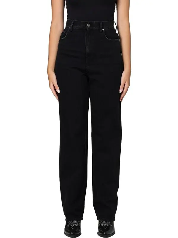 GOLDEN GOOSE Straight Leg Jeans - Black
