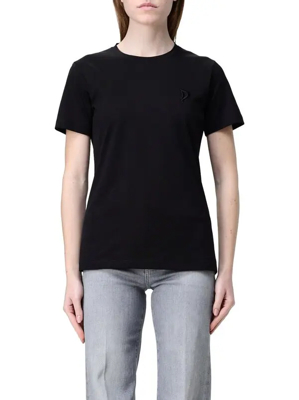 DONDUP Embroidered T-shirt - Black