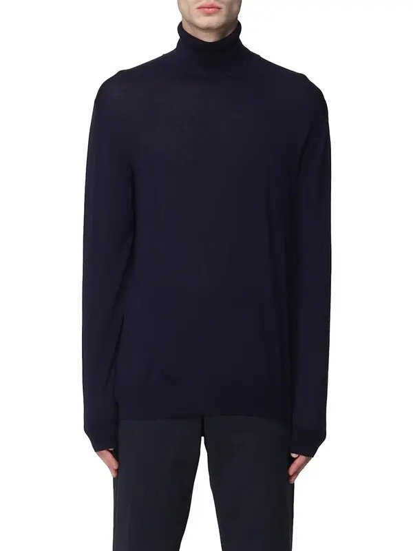 Kiton Turtleneck Sweater - Blue