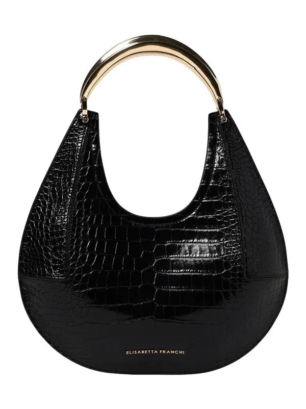 Elisabetta Franchi Shoulder Bag - Black
