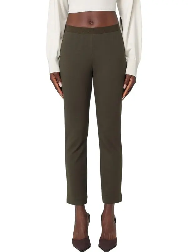 Liviana Conti Ankle-length Trousers - Green