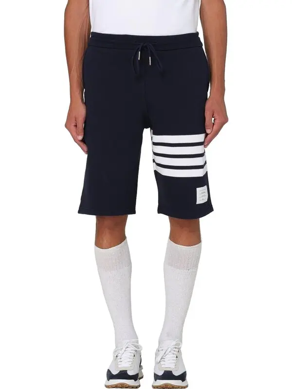 Thom Browne Four Bar Shorts - Blue