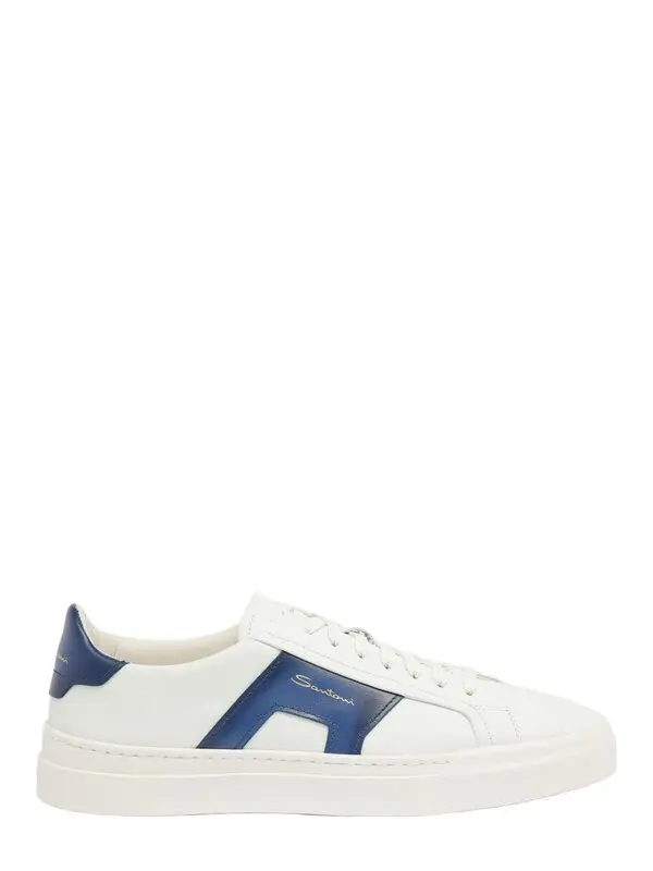 Santoni Lace-up Sneakers - White