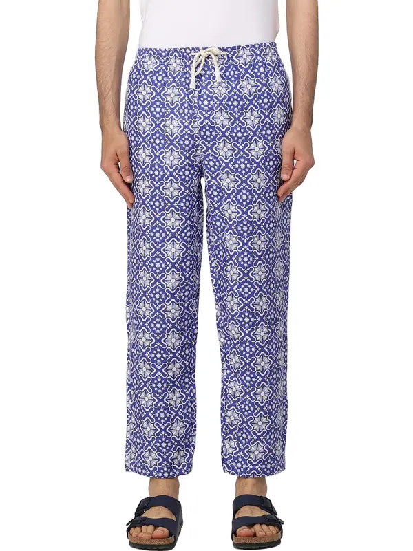 PENINSULA SWIMWEAR Printed Trousers - Blue