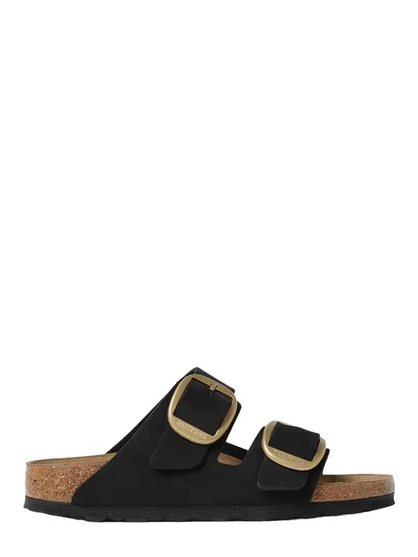 BIRKENSTOCK Heeled Sandals With Buckle Detail - Black