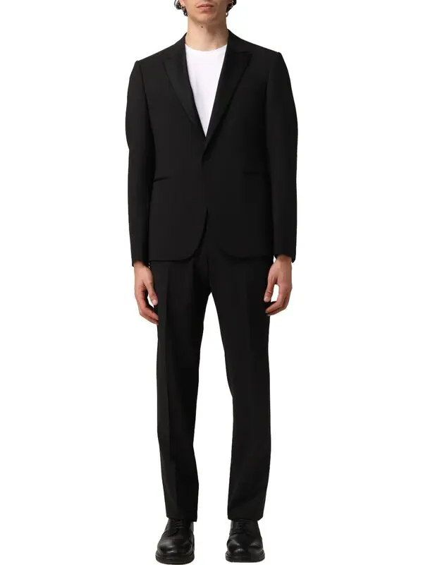 Emporio Armani Wool Tuxedo - Black