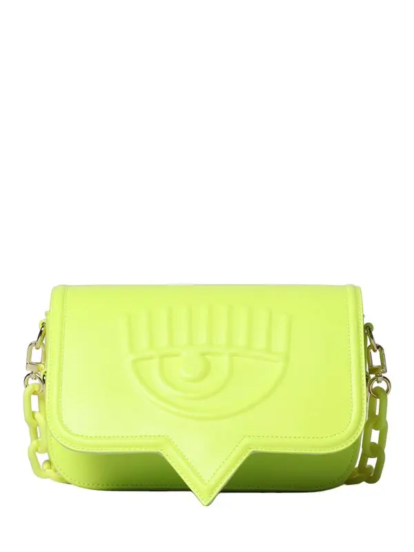 CHIARA FERRAGNI Eyelike Crossbody Bag - Lime