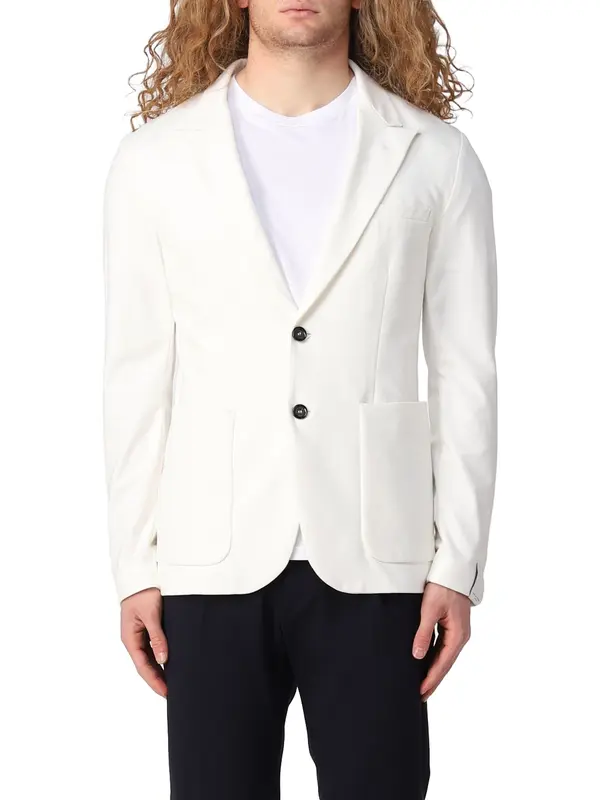 PAOLO PECORA Blazer - Yellow Cream