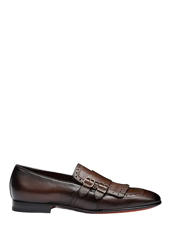 Santoni Brogue Shoes - Brown