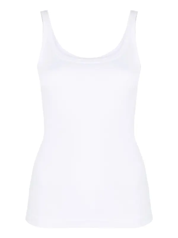 Dolce & Gabbana Cotton Tank Top - White