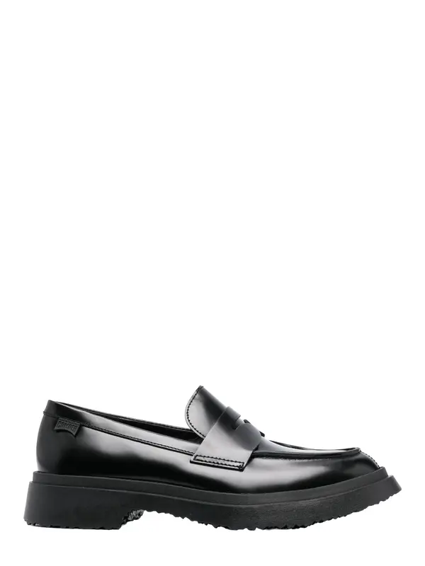 Camper Walden Leather Loafers - Black