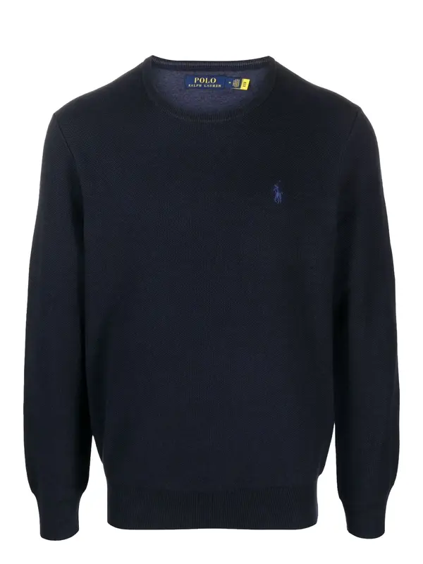 Polo Ralph Lauren Long-sleeve Cotton Jumper - Blue
