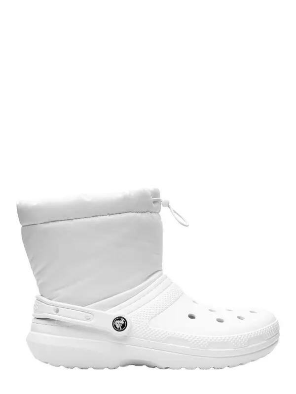 CROCS Neo Puffed Lined Clogs Boots - White