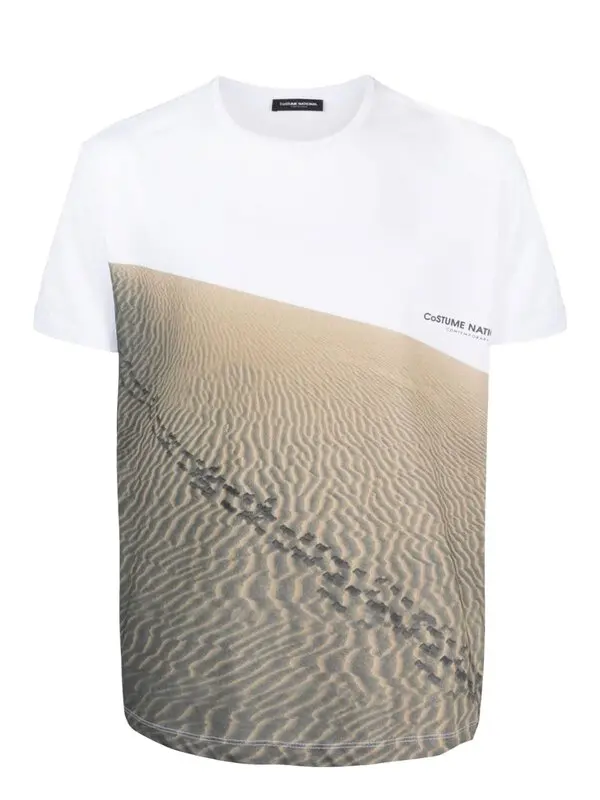 Costume National Graphic-print Cotton T-shirt - White