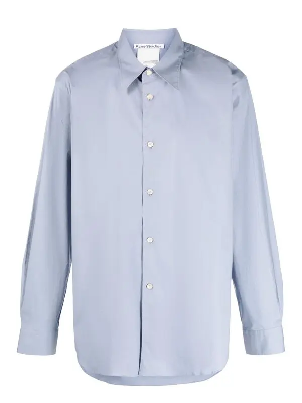 Acne Studios Long-sleeve Button-down Shirt - Blue