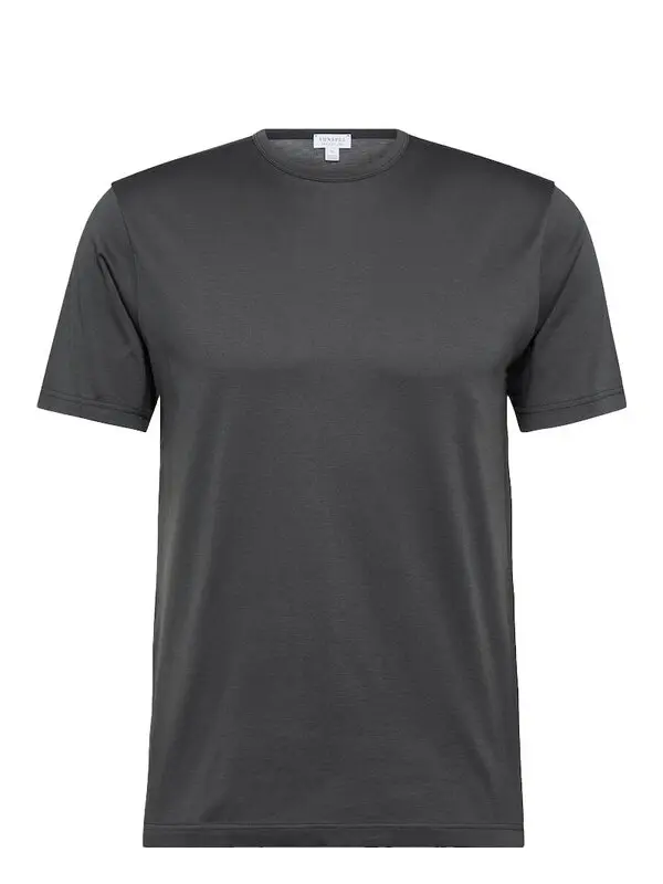 Sunspel Cotton T-shirt - Grey