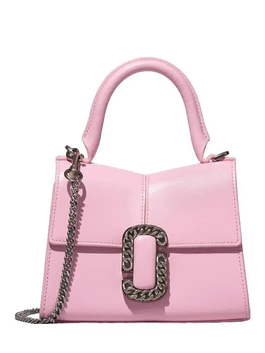 Marc Jacobs The St. Marc Mini Top Handle Bag - Bubblegum