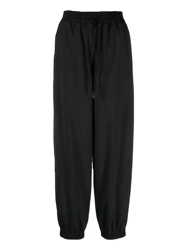 Moncler Drawstring-waist Track Pants - Black