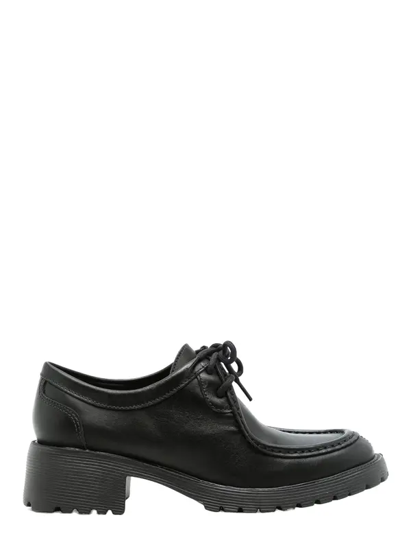 STUDIO CHOFAKIAN Austine Leather Oxford Shoes - Black