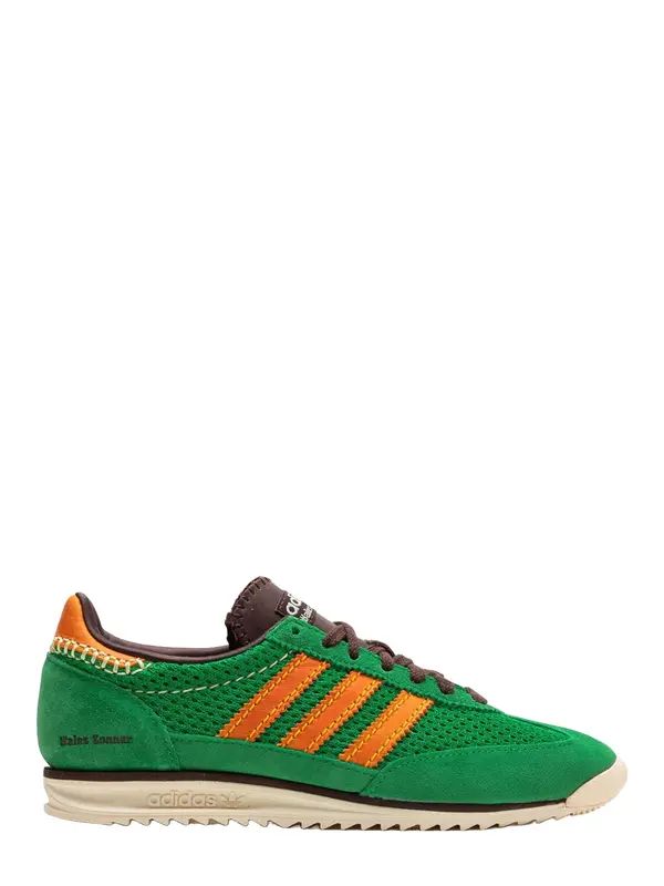 Adidas X Wales Bonner Sl72 Knitted Sneakers - Green