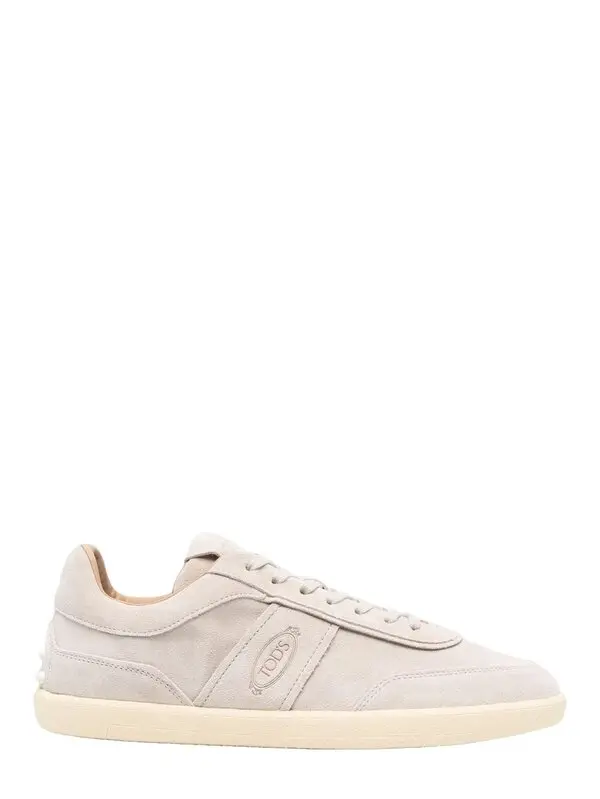 TOD'S Suede Low-top Sneakers - Neutrals