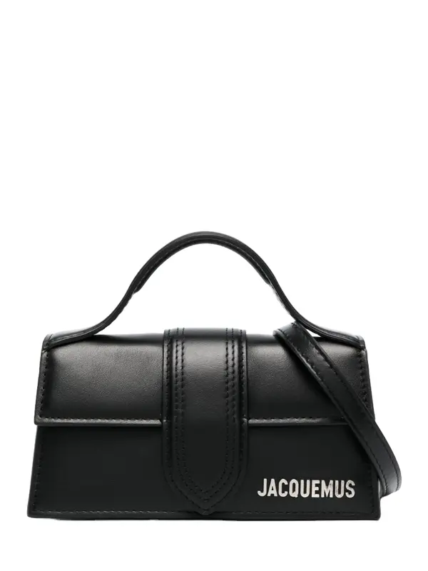 Jacquemus Le Bambino Leather Tote - Black