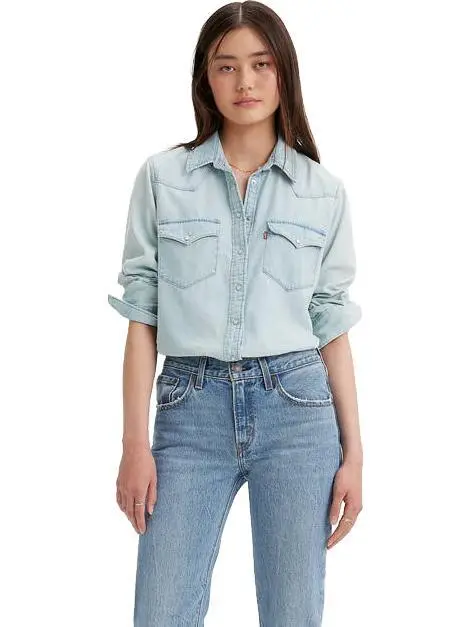 LEVI'S Ultimate Western Denim Shirt - Small Talk