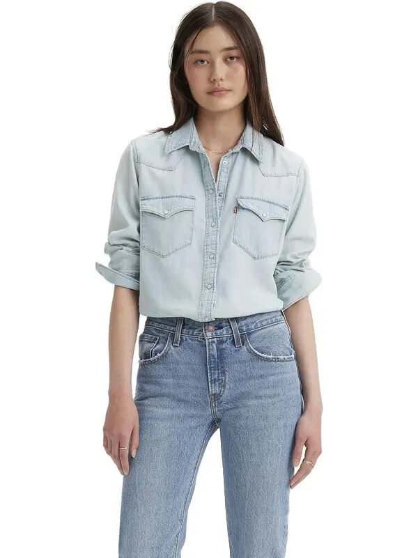LEVI'S Ultimate Western Denim Shirt - Small Talk