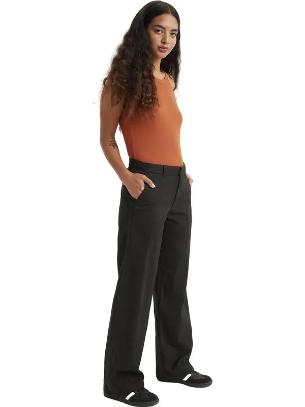 LEVI'S Baggy Wide Leg Trousers - Meteorite