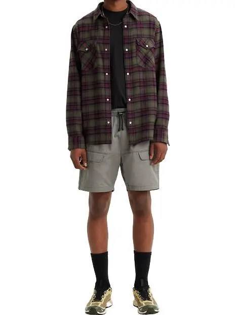 LEVI'S Trail Cargo 6" Shorts - Pewter
