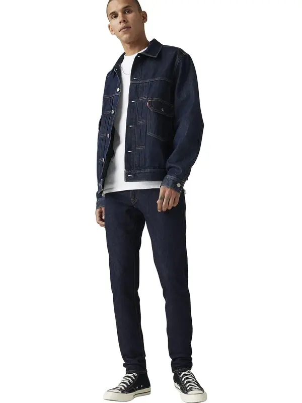 LEVI'S 512 Slim Taper Flex Jeans - Mid Knight Rinse