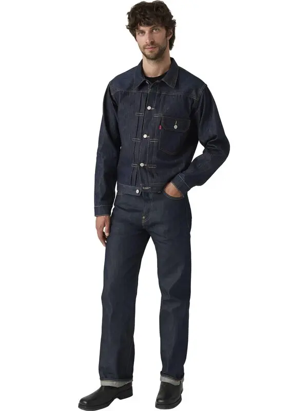 LEVI'S 1937 501 Original Fit Jeans - Dark Indigo Organic