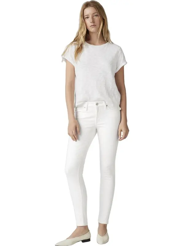 LEVI'S 711 Skinny Jeans - Soft Clean White