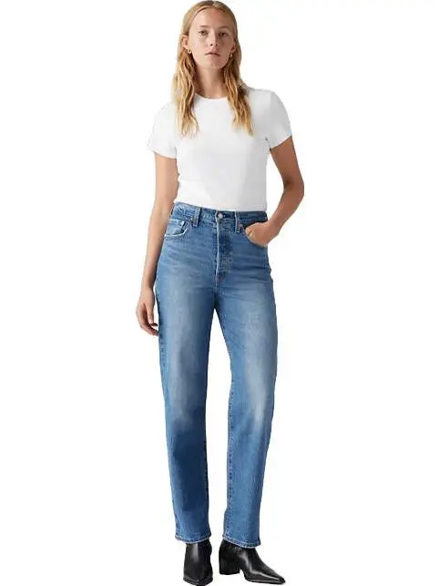 LEVI'S Ribcage Straight Ankle Jeans - Dance Around