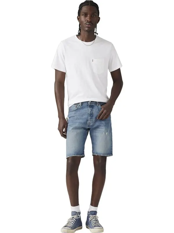 LEVI'S 501 Original Fit Hemmed 9" Shorts - Never Be Mine