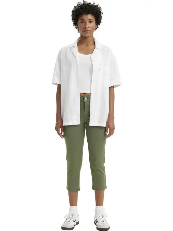 LEVI'S 311 Shaping Skinny Capri Jeans - Thyme