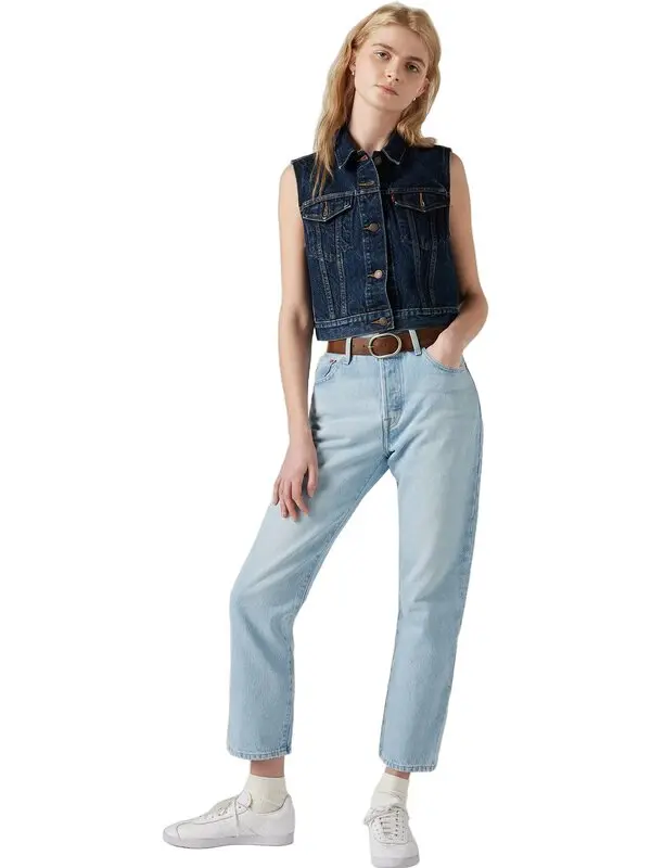 LEVI'S 501 Original Cropped Jeans - Ojai Luxor Ra