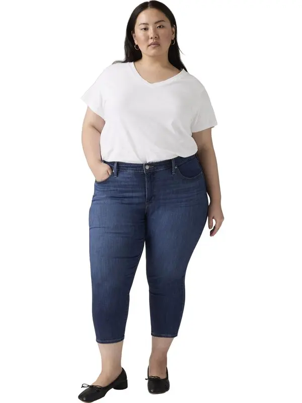 LEVI'S 311 Shaping Skinny Capri Jeans - Lapis Amidst