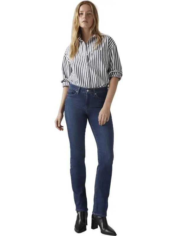 LEVI'S Classic Straight-leg Jeans - Dark Horse