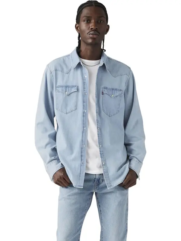 LEVI'S Classic Western Standard Fit Shirt - Franklin Stonewash