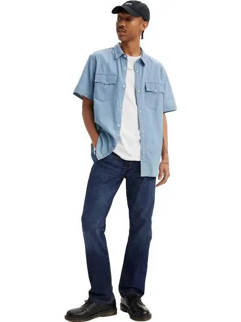 LEVI'S 513™ Slim Straight Flex Jeans - Tree Topper