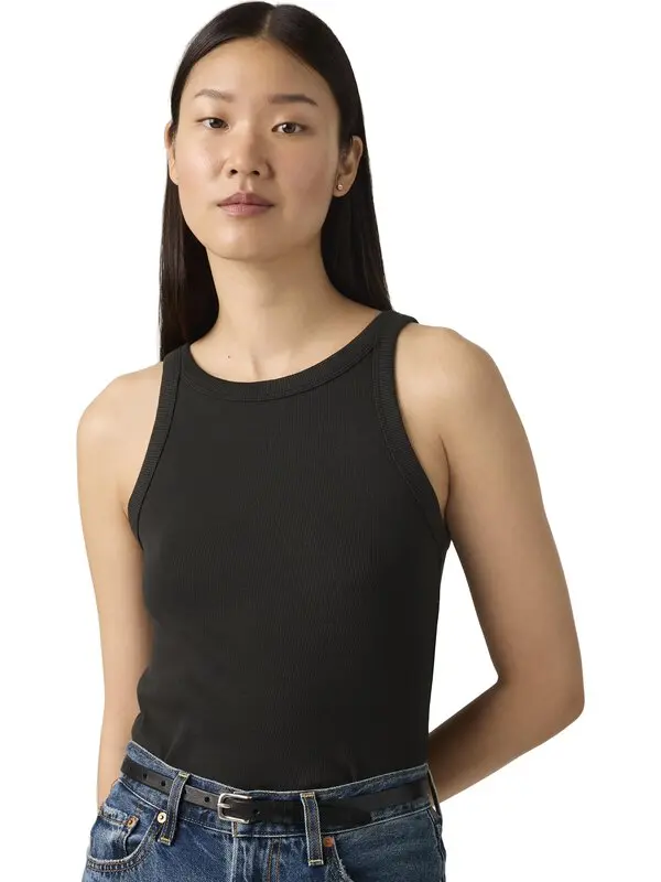LEVI'S Essential Racer Tank Top - Caviar