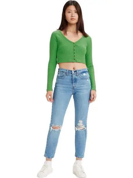 LEVI'S Wedgie Icon Fit Ankle Jeans - Jazz Devoted