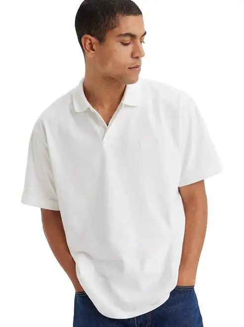 LEVI'S Authentic Polo Shirt - Bright White