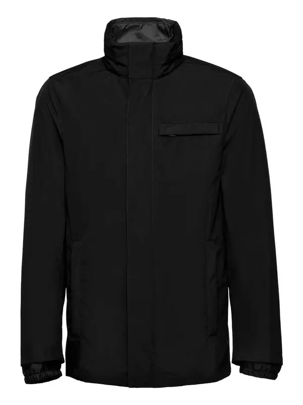 Prada Technical Fabric Blouson Jacket - Black