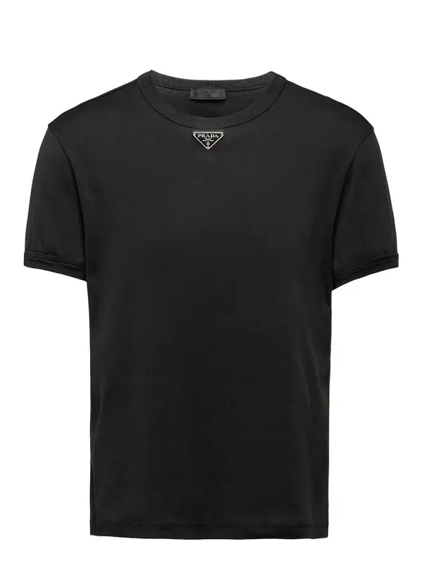 Prada Cotton T-shirt - Black