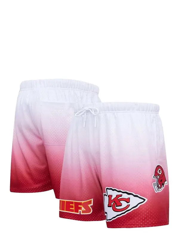 PRO STANDARD Kansas City Chiefs Ombre Mesh Shorts - Red