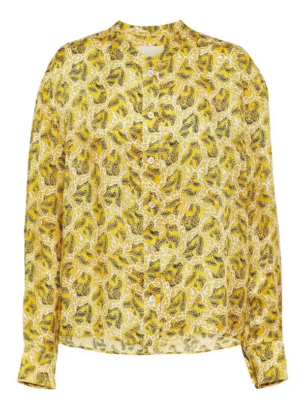 Isabel Marant Étoile Leidy Printed Satin Blouse - Multicoloured