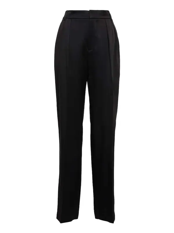 Brunello Cucinelli Mid-rise Straight Pants - Black