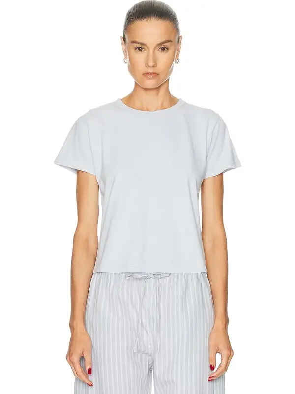 LESET The Margo Tee - Aqua